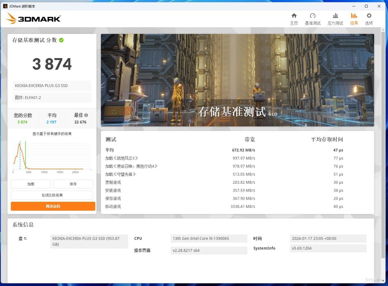 将性价比玩出新高度,铠侠 EXCERIA PLUS极至光速G3 SD10评测-太平洋科技