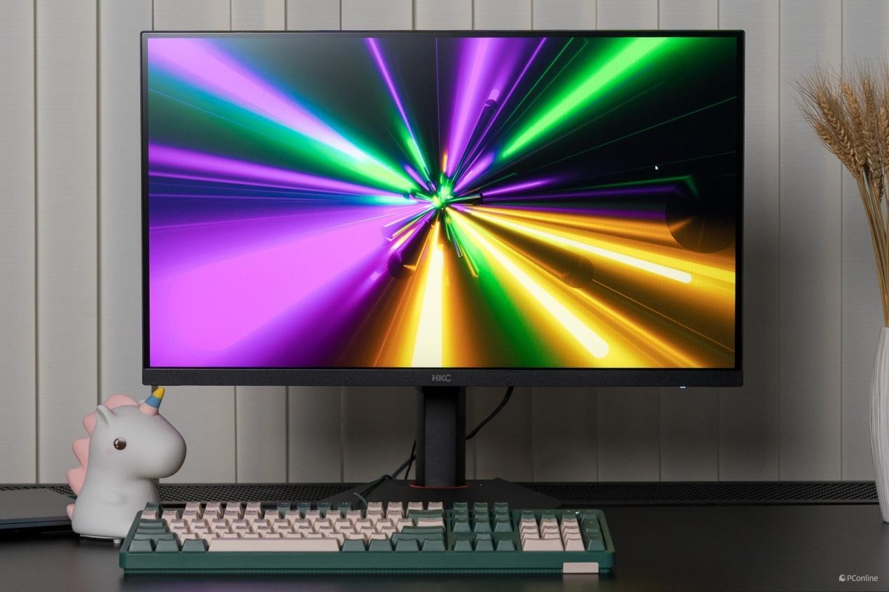 还能卷！千元电竞小金刚细节再升级！— HKC 猎鹰2代G27H2评测-太平洋科技